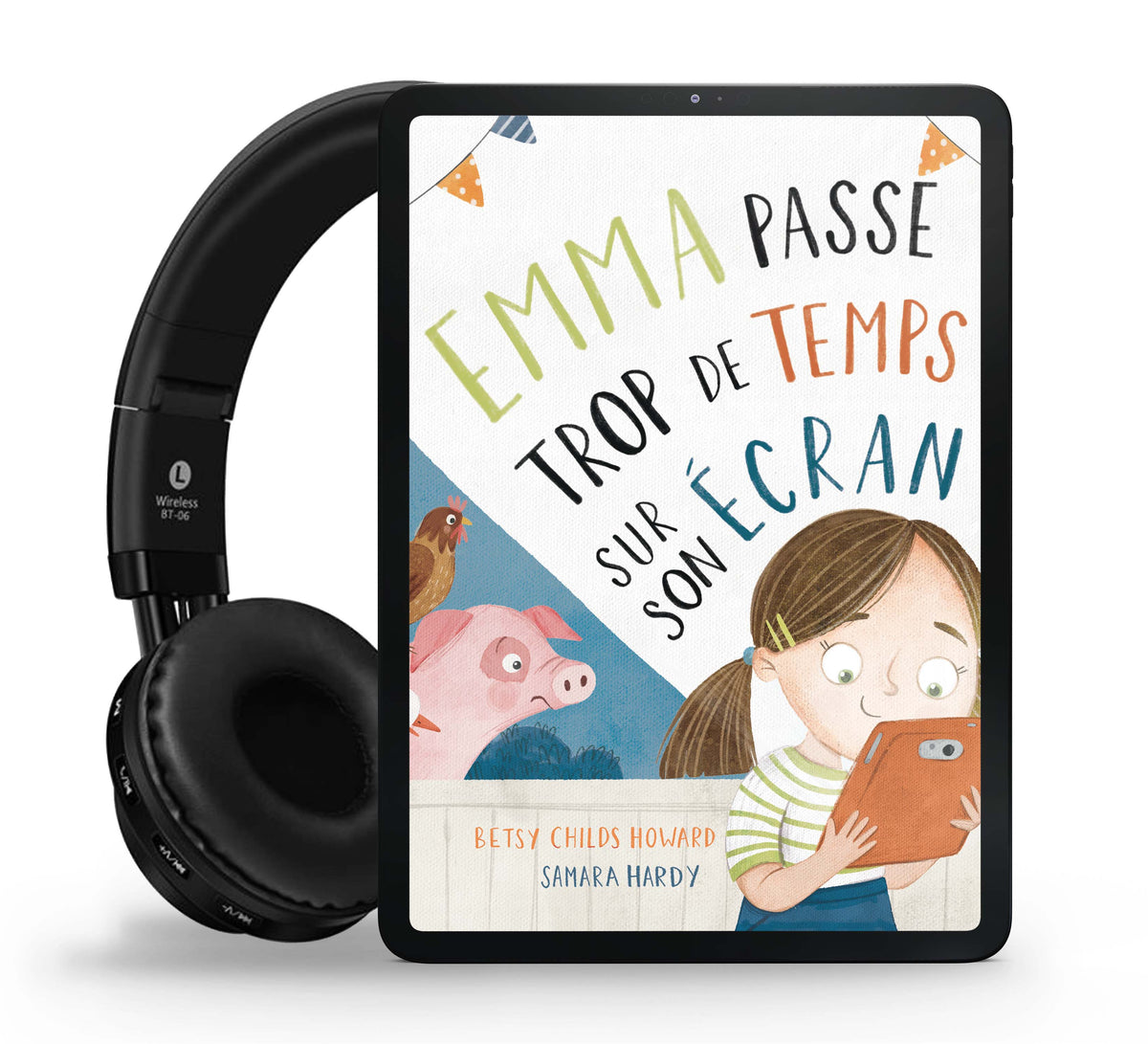 Emma passe trop de temps sur son écran (Livre audio) – BLFAudio.com
